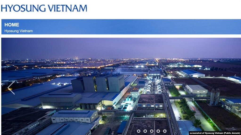 Hãng Hàn Quốc Hyosung TNC đầu tư 1 tỷ đô la xây nhà máy sợi sinh học ở Việt Nam | doithoaionline