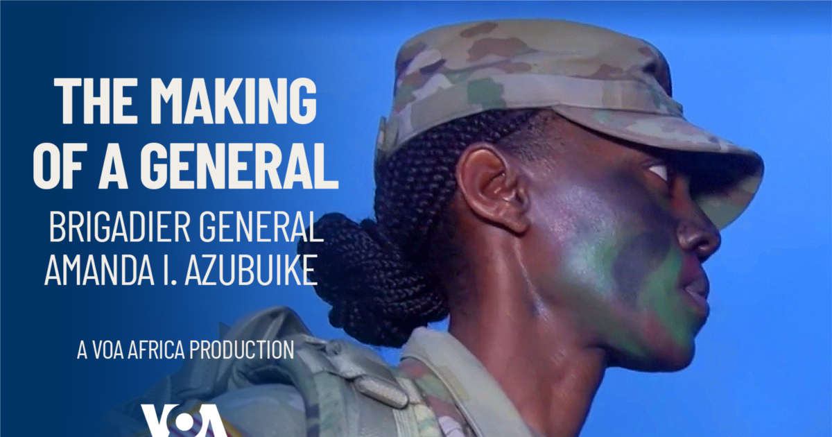 The Making of a General: Brigadier General Amanda I. Azubuike