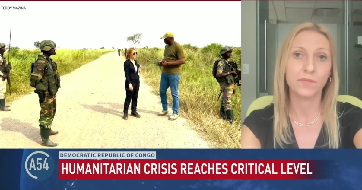 DRC’s humanitarian crisis has reached critical level, researcher says
