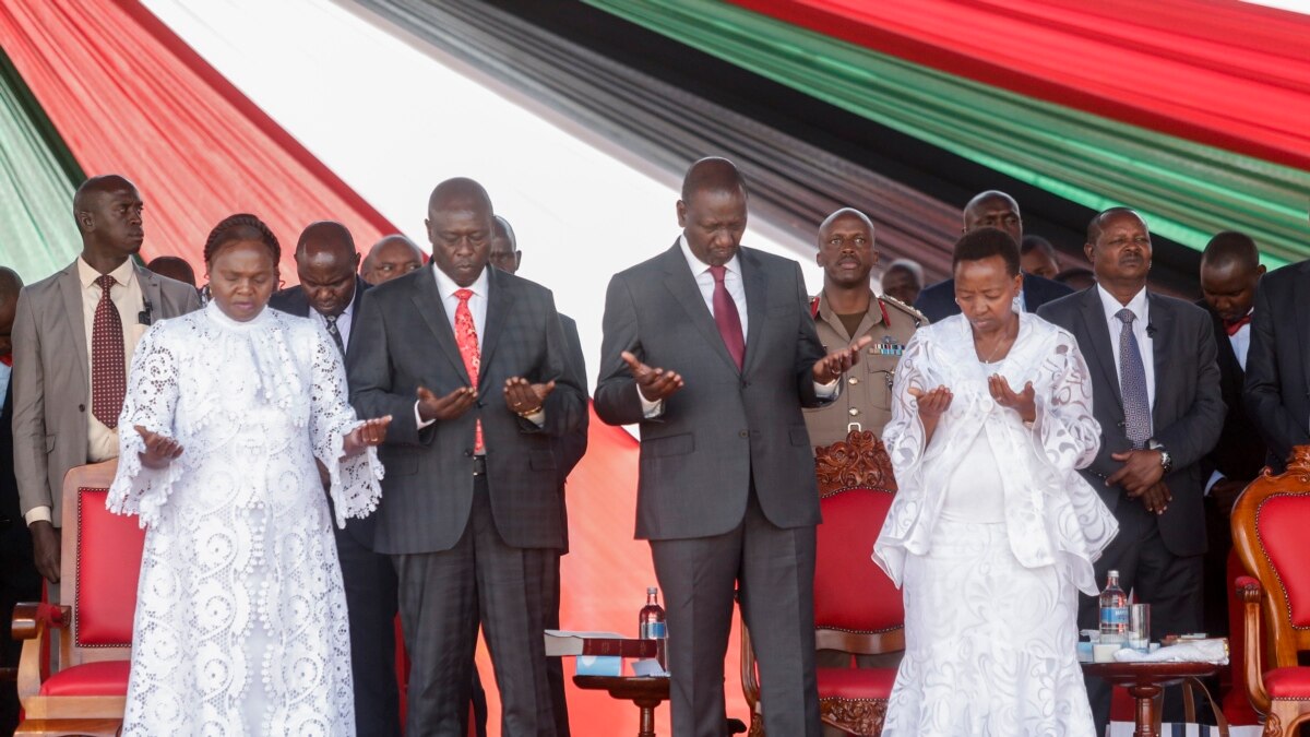 Kenya's President Holds National Prayer for Rain