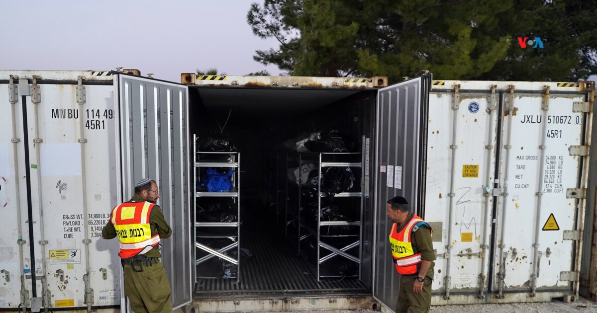 En Fotos | Identificación de víctimas de Hamás en base militar de Israel