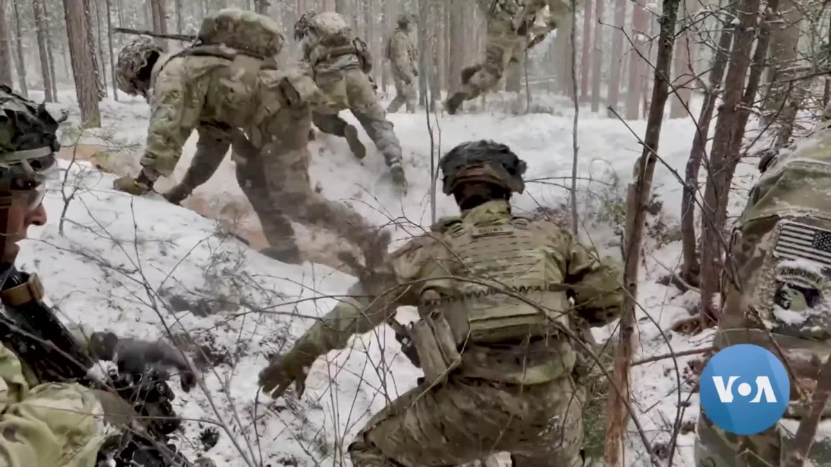 VOA Exclusive: Alongside Closest US Soldiers to Russia’s Border