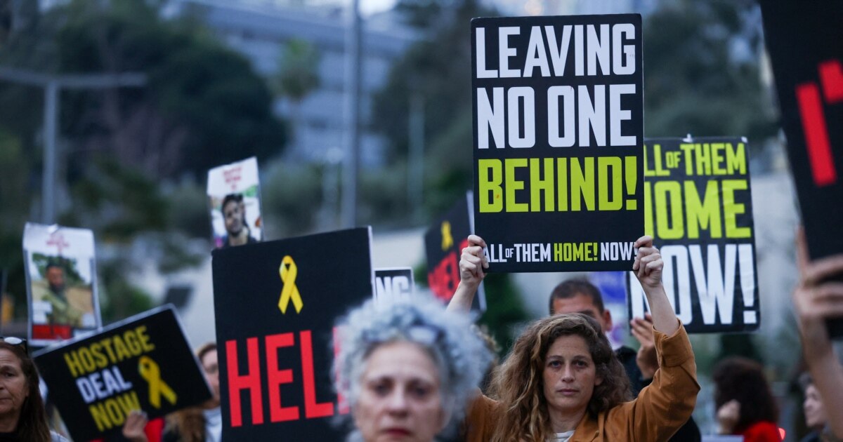 Israel pledges focus on releasing Gaza hostages