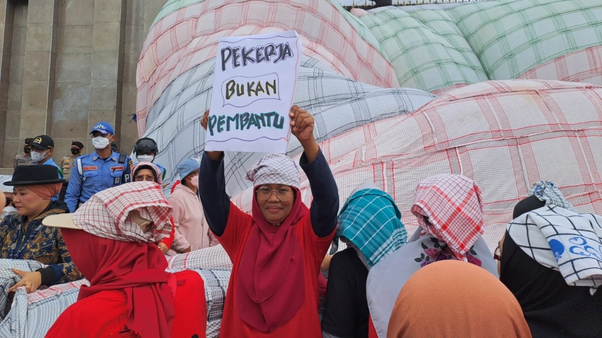 PRT di Berbagai Daerah Gelar Aksi Tuntut Pengesahan RUU PPRT