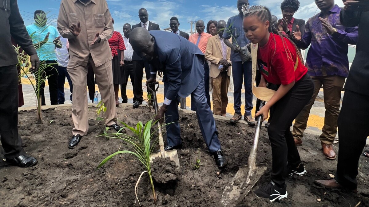 10-Year-Old SSudanese Kickoffs Tree Planting Campaign