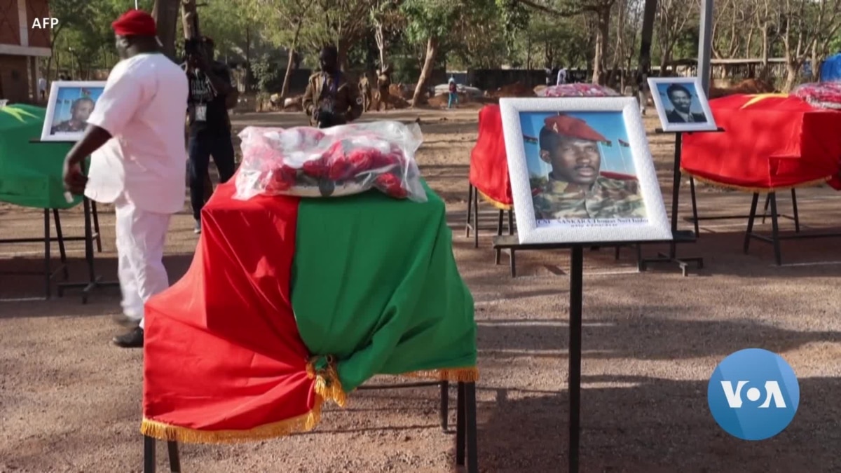 Burkina Faso Holds Sankara's Reburial Ceremony