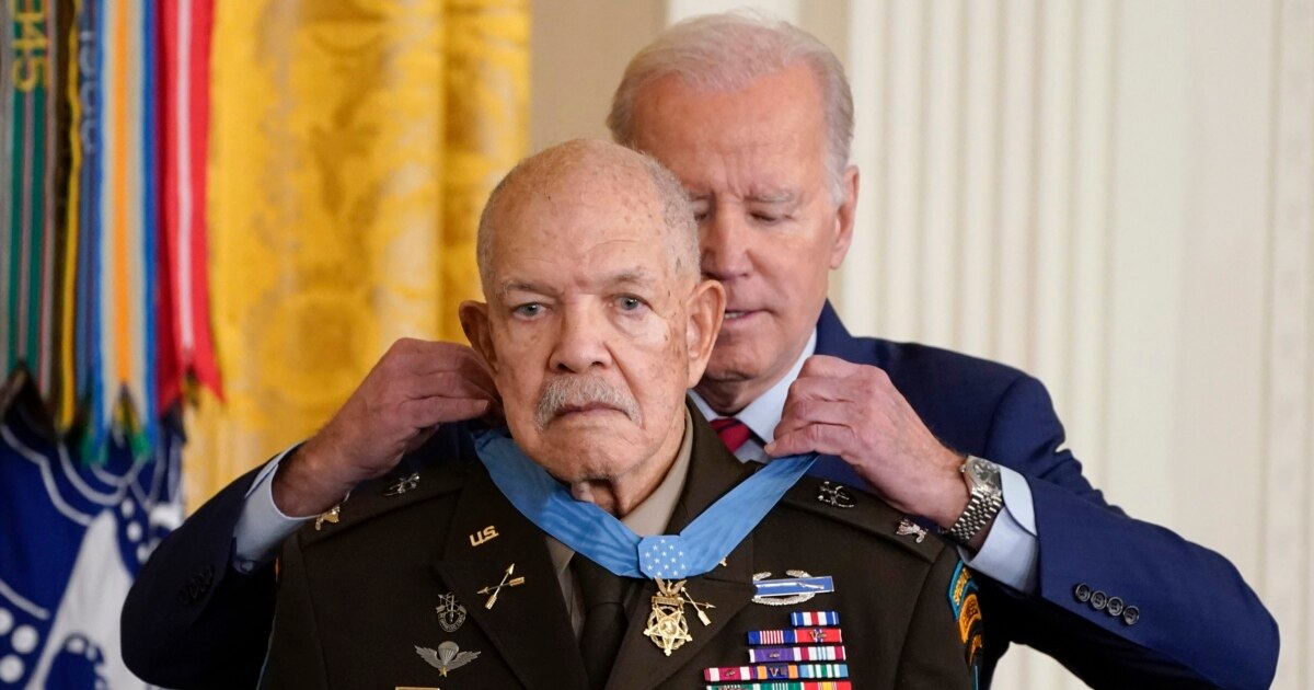 Vietnam Vet Receives Medal of Honor After 58 Years