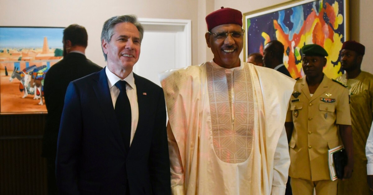 Alye Prezidan Nijè ke Lame a Ranvèse Mande Etazini Sove Lavi l