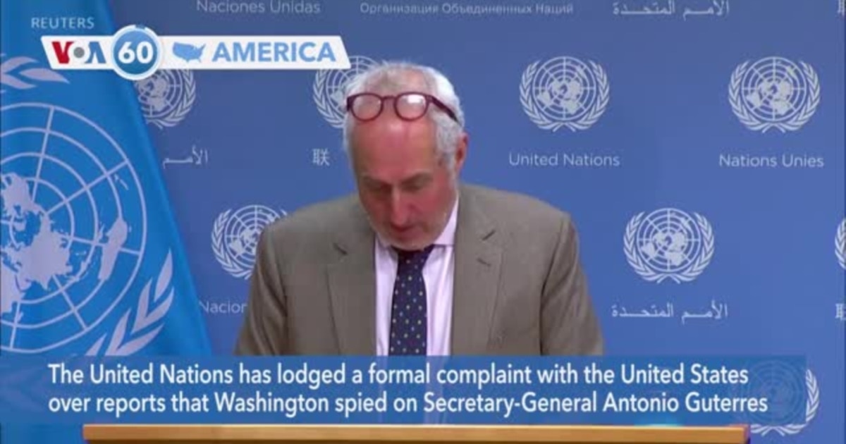 VOA60 America - UN Expresses Concern to US Over Spying Reports VOA60 America - UN Expresses Concern to US Over Spying Reports