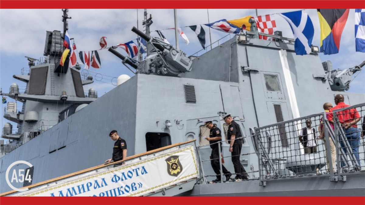 Africa 54: Russia Ship Arrives in S. Africa for Naval Exercises, Jill ...