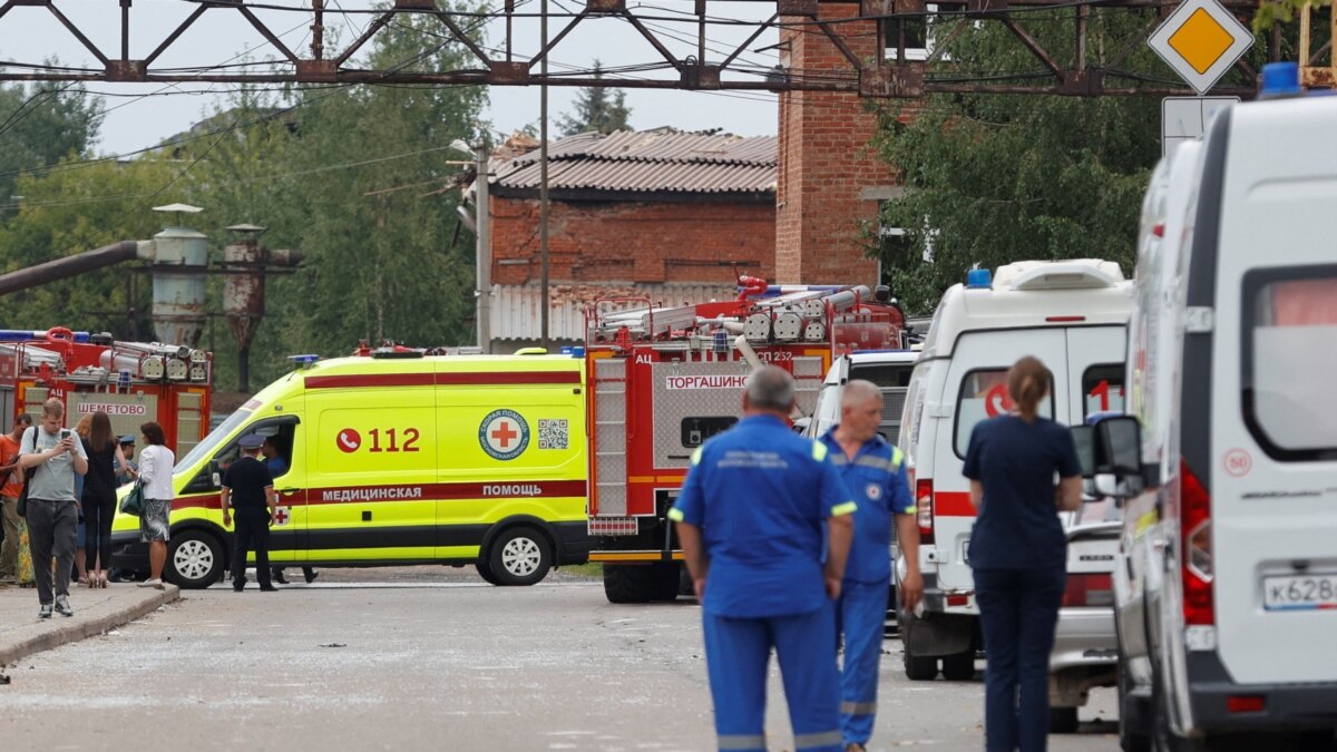 FLASHPOINT UKRAINE: A Large Explosion Erupts at Russian Factory