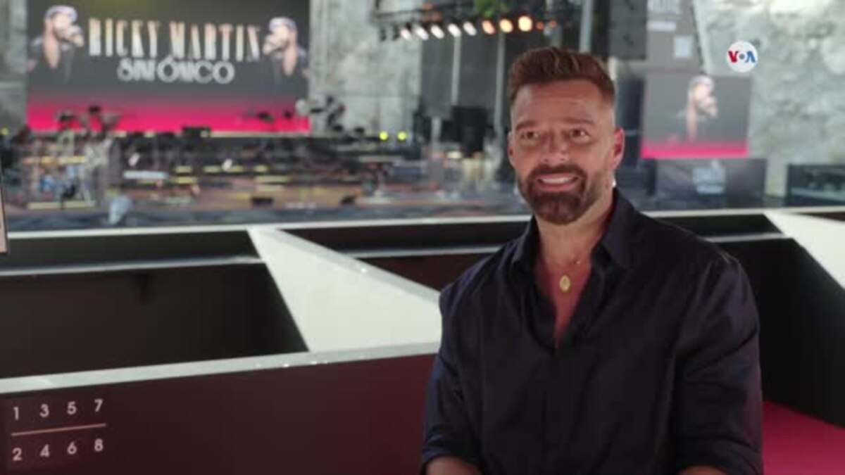Ricky Martin habla sobre su vida en los escenarios