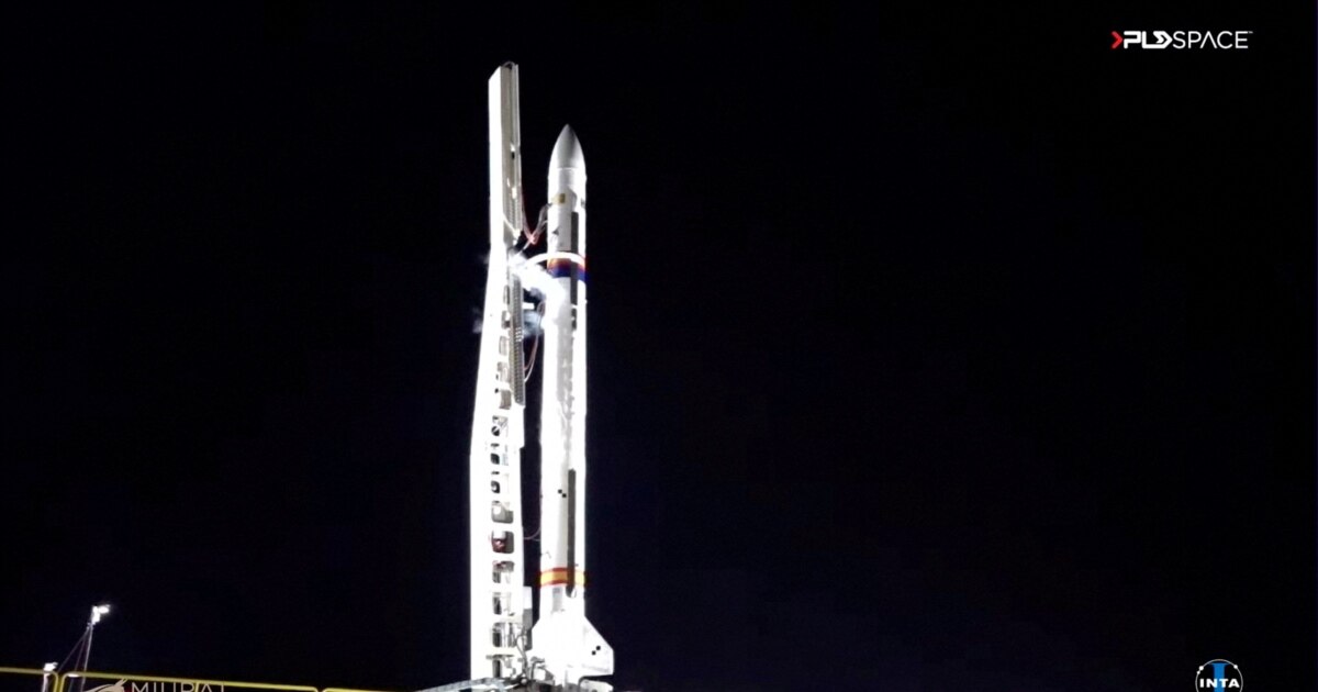 Spain's PLD Space Launches Private Reusable Rocket