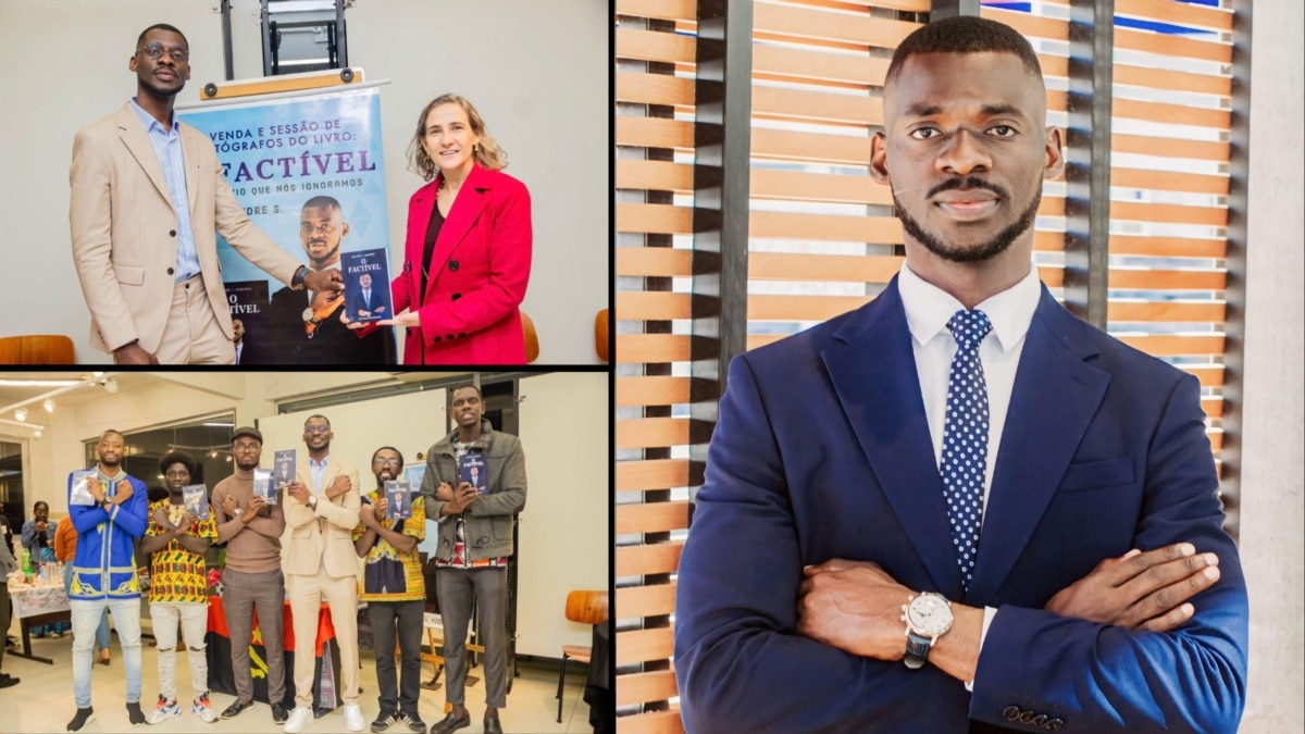 Fala África: Alexandre Manganda lança seu primeiro livro 'O Factível ...