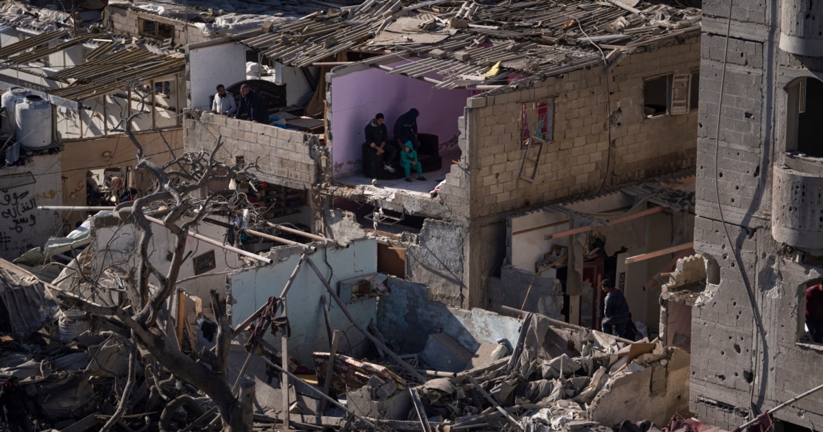 Satellite imagery reveals widespread damage to Rafah