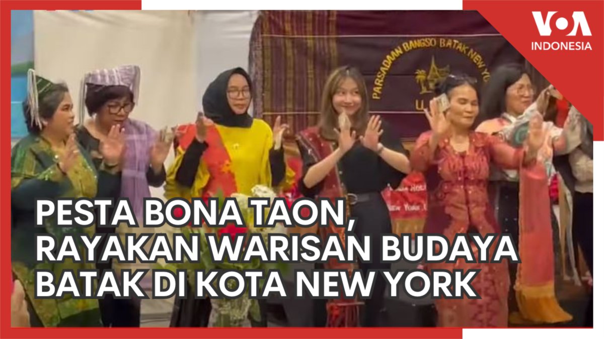 Pesta Bona Taon, Rayakan Warisan Budaya Batak di Kota New York