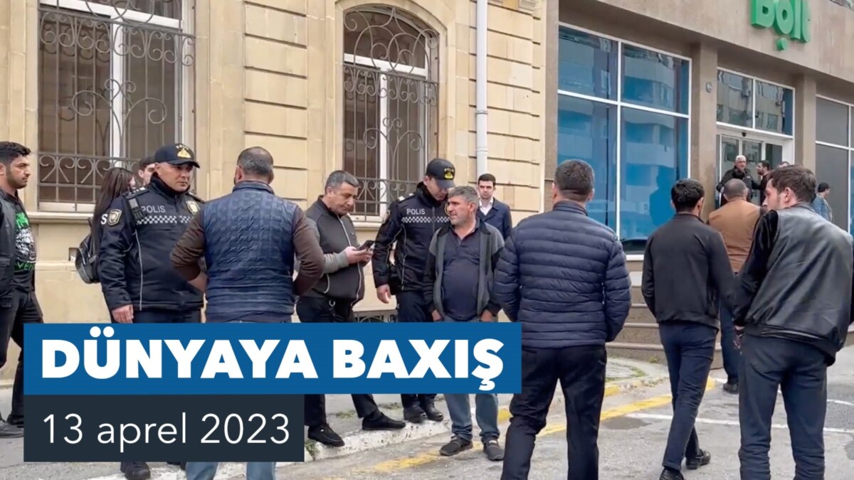 Dünyaya Baxış. Bakıda sürücülər "Bolt" taksi şirkətinin önündə etiraz ...