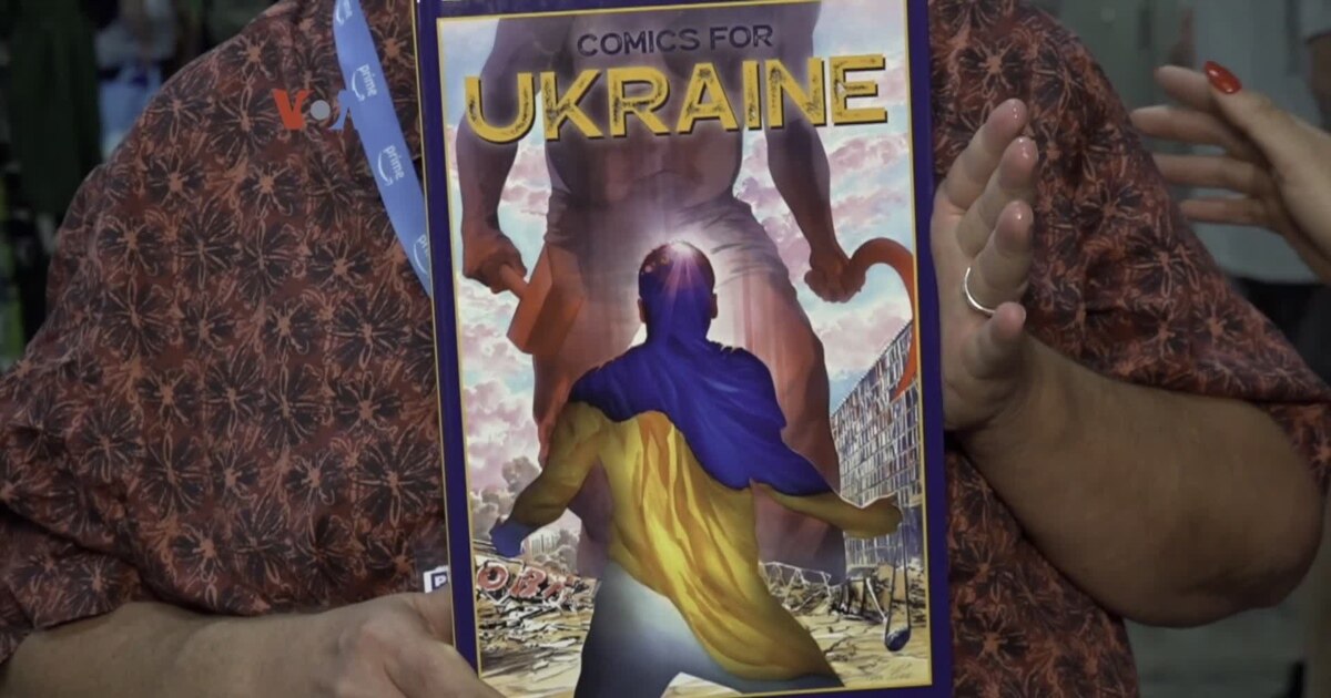 "Comics for Ukraine" Galang Lebih dari 100 Ribu Dolar AS untuk Ukraina