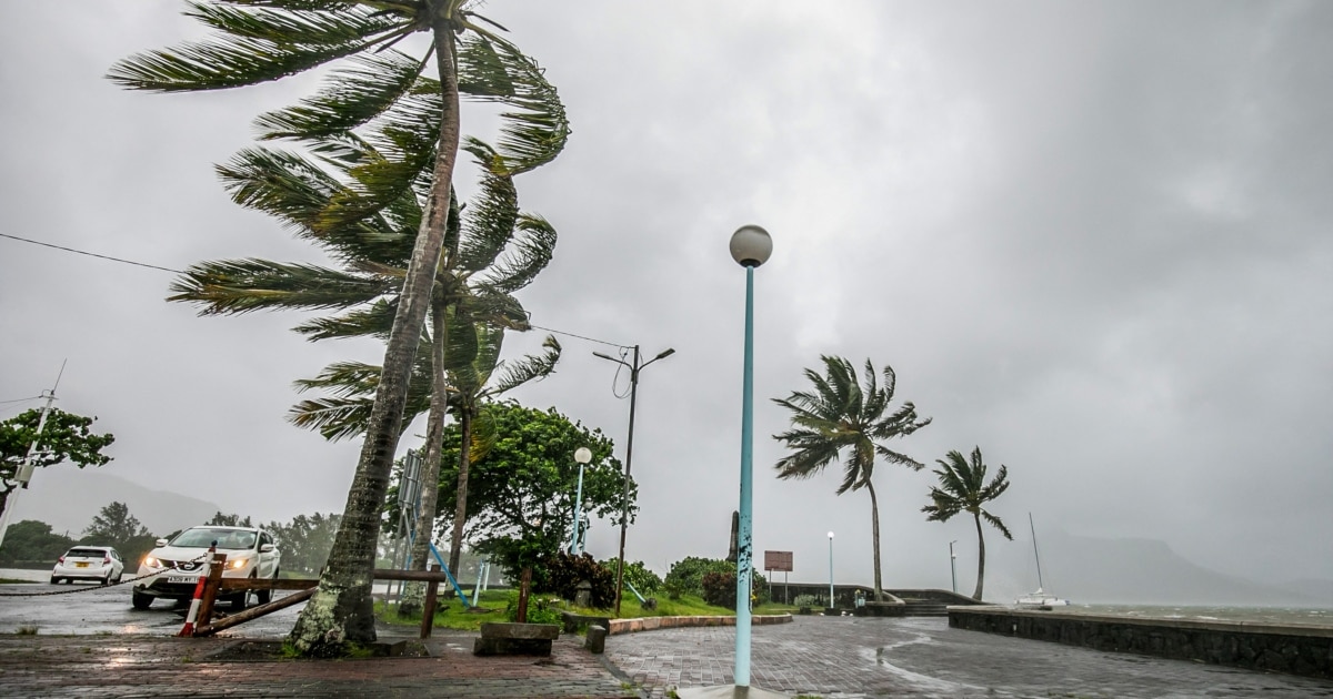 L'île Maurice se prépare au passage de la tempête Eleanor