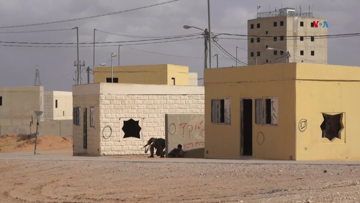 Little Gaza, una ciudad fantasma donde entrenan soldados israelíes