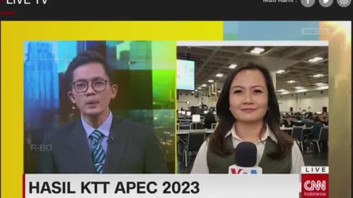 Laporan VOA untuk CNN Indonesia: KTT APEC 2023 di San Francisco, California