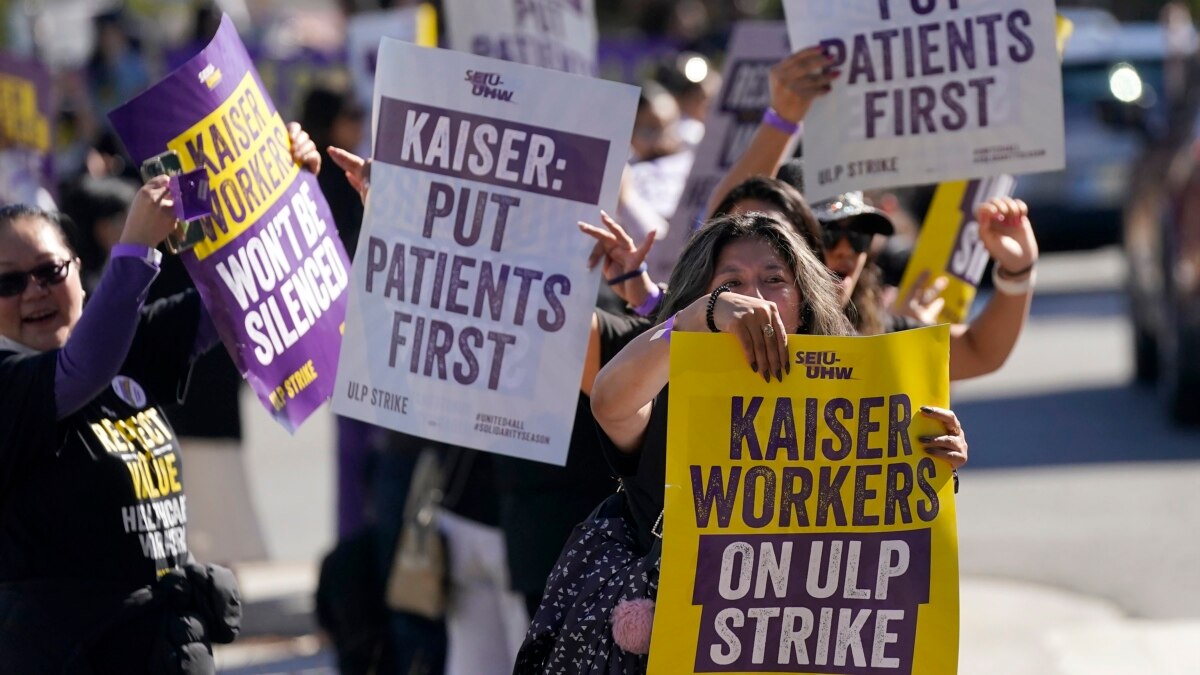 Kaiser Permanente logra acuerdo provisional con sus sindicatos