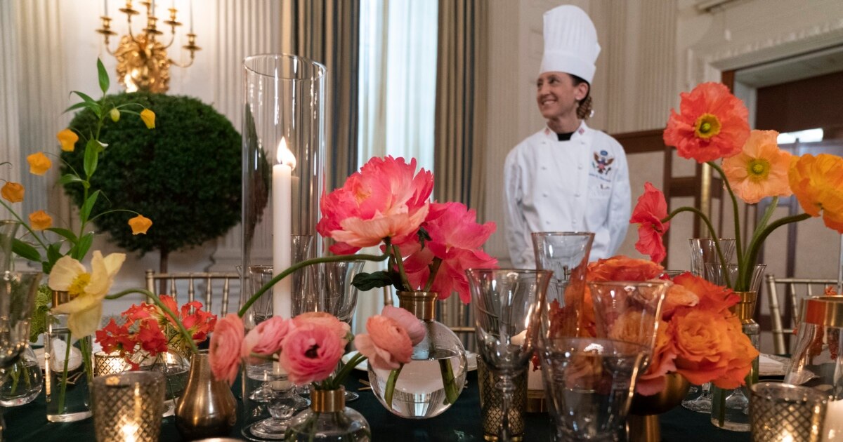 Plant-Based Courses on White House State Dinner Menu for India