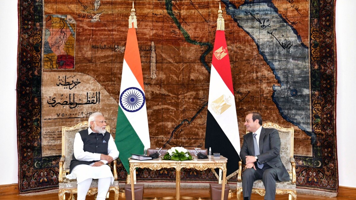 Egypt Gives Highest Honor to India’s Modi as Ties Improve