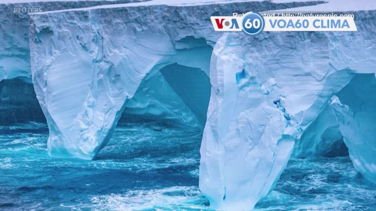 Um dos maiores icebergues do mundo começou recentemente a migrar