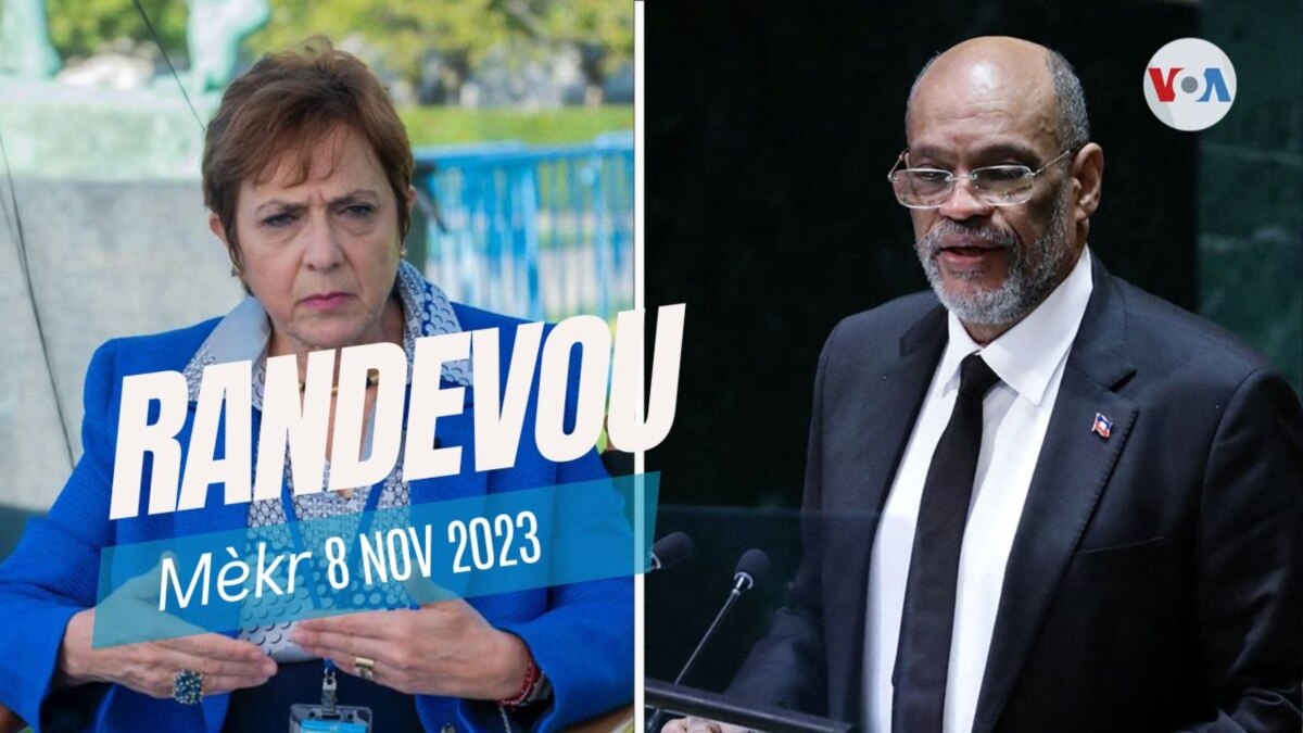 Randevou: Chèf Binuh a Maria Isabel Salvador di: "Yon Gouvènman ...