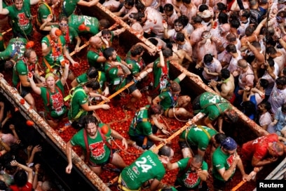 La Tomatina Valencia
