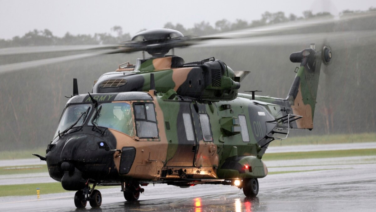 4 Missing After Australian Army Helicopter Ditched Off Coast