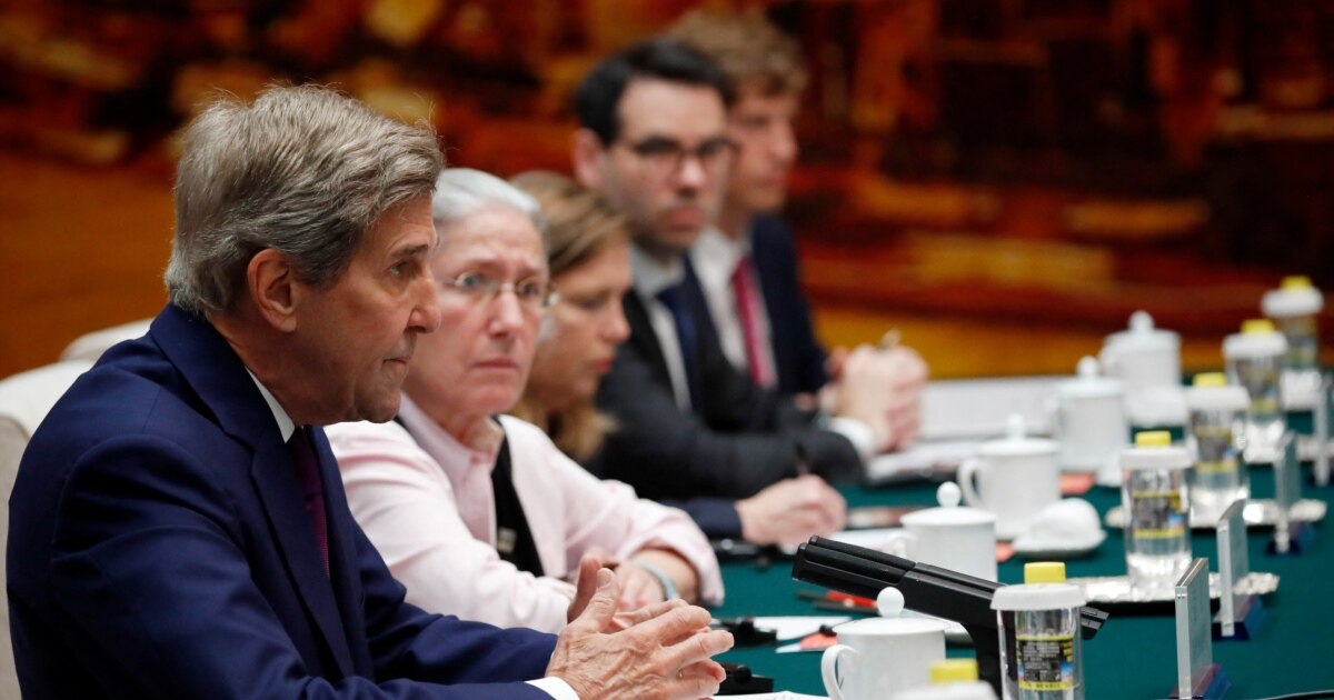Kerry Says Climate Change Cooperation Could Boost US-China Relations