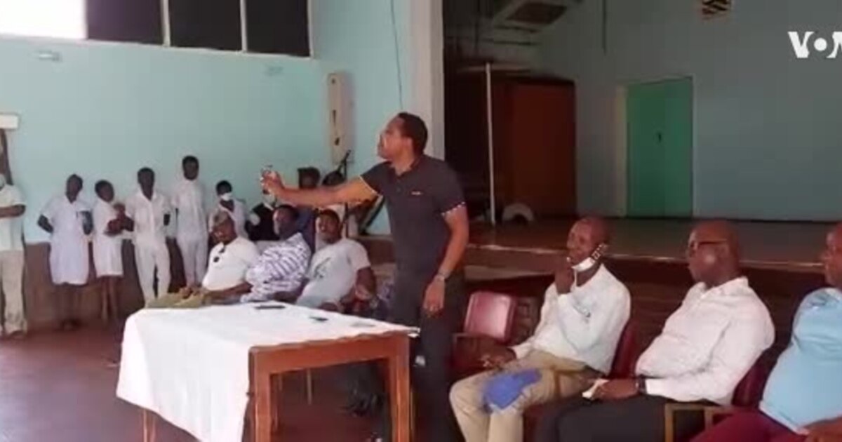 War Veteran Jabulani Sibanda Breathing Fire ...