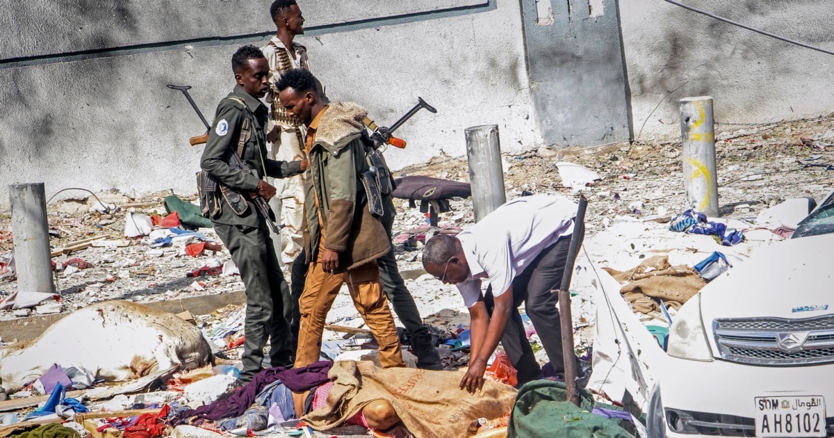 At Least 100 Killed in Mogadishu Bombing, President Says
