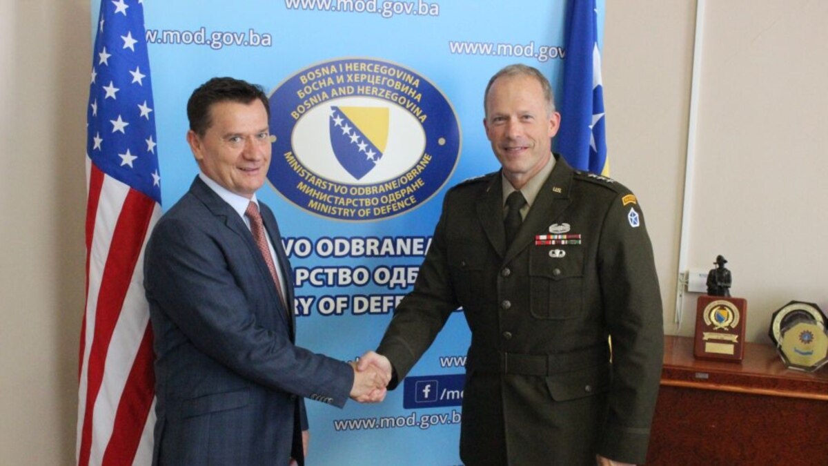 Američki general-pukovnik u posjeti BiH: Važna je saradnja Oružanih ...