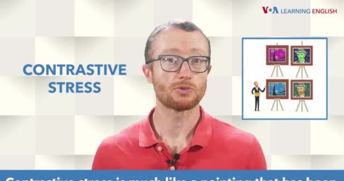 How to Pronounce: Contrastive Stress