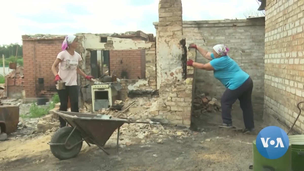After Taking Brunt, Battered Ukrainian Village Looks to Rebuild