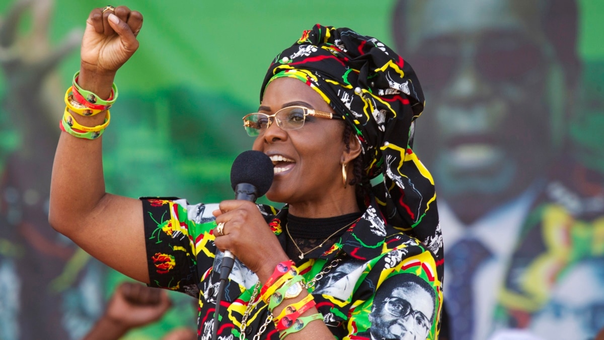 A Look at Zimbabwe's First Lady, Who Is Accused of Assault