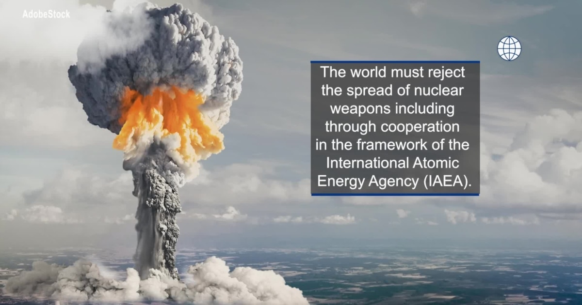 Pursuing Nuclear Non-Proliferation and Disarmament