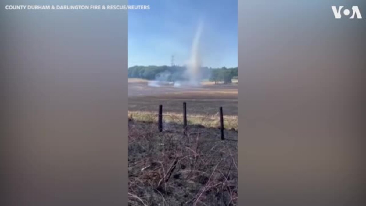 Dust Devil Spotted in Britain During Heatwave