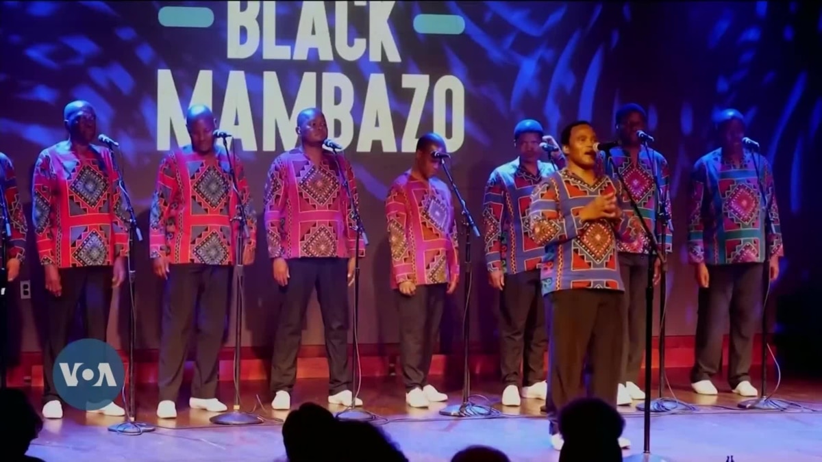 S.African Ladysmith Black Mambazo Performs in Washington