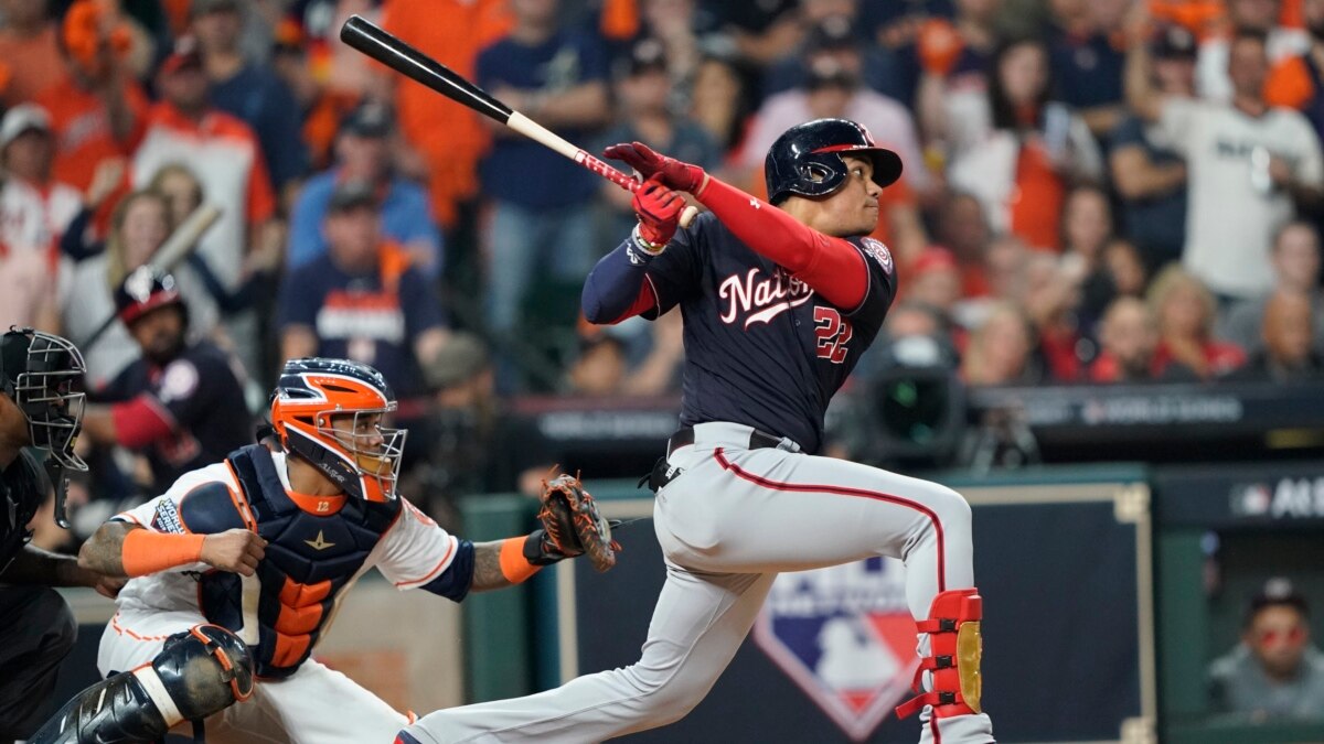 Washington Nationals fi Houston Astros keessaa abbaa waancaa baseball ...