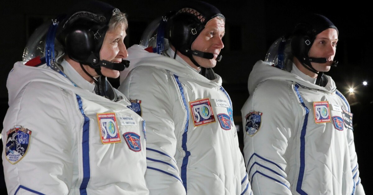 Two Veterans, Rookie Join International Space Station