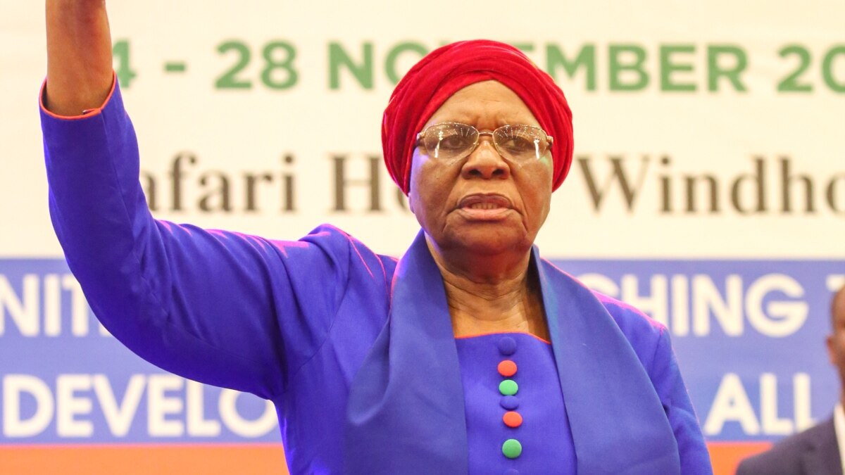 Namibia Ruling Party Paves Way for First Female Presidential Candidate