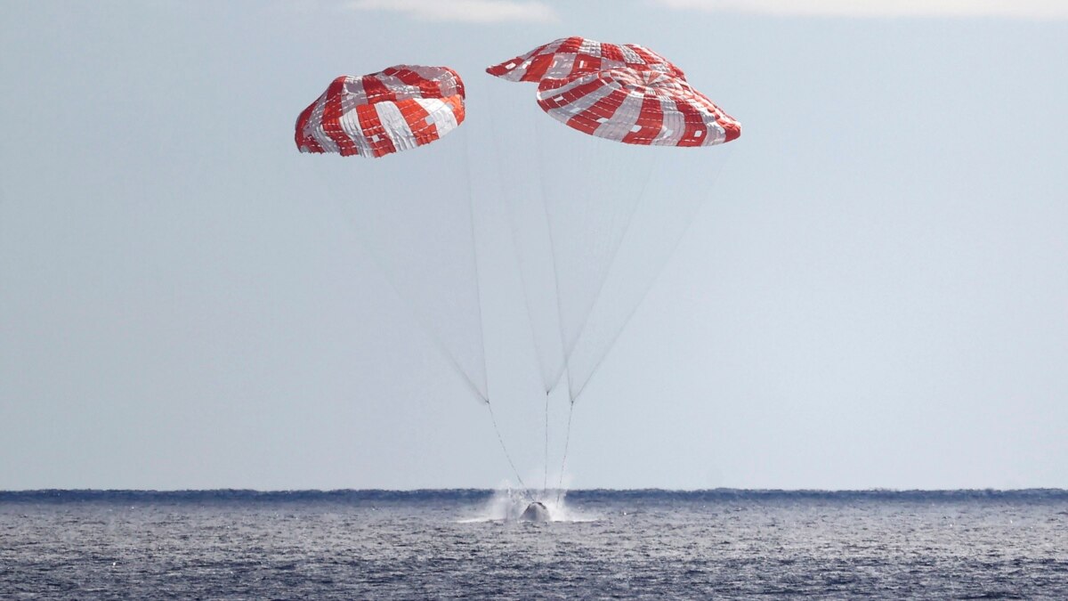 NASA Pleased with Orion Test Flight as Spacecraft Heads Back to Earth