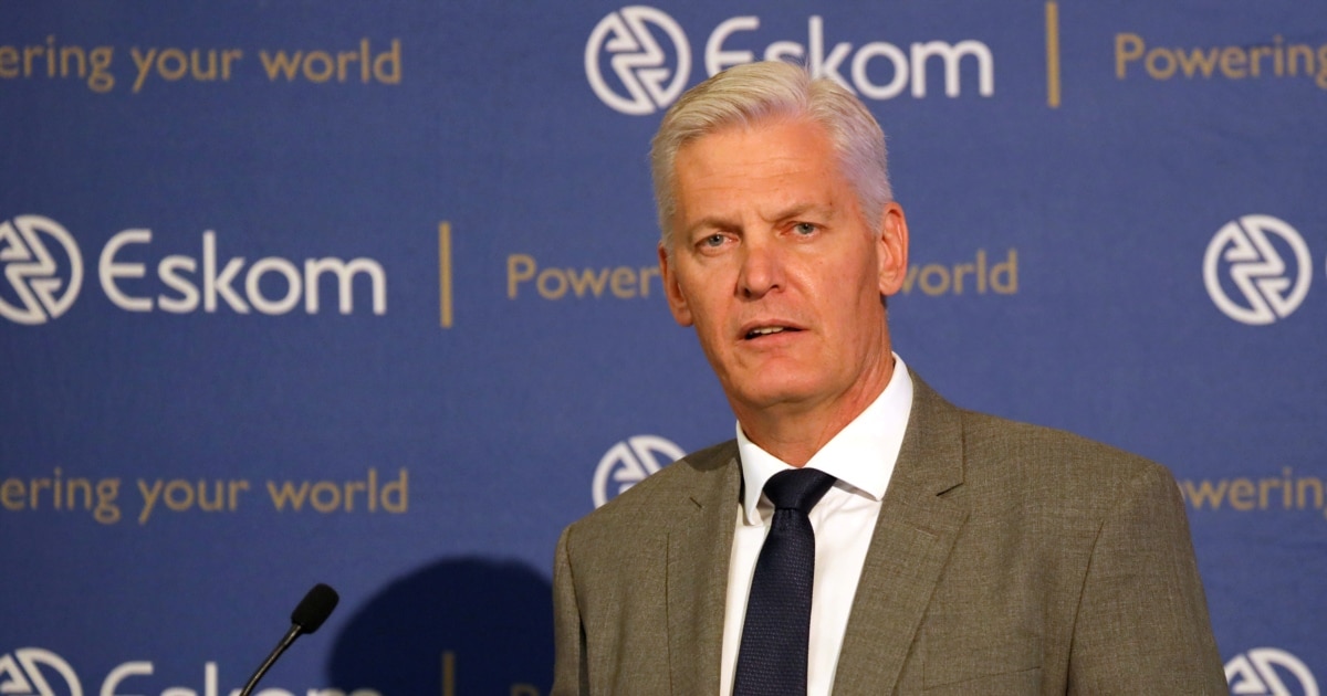 CEO of South Africa's State-Owned Power Company Eskom Allegedly Poisoned