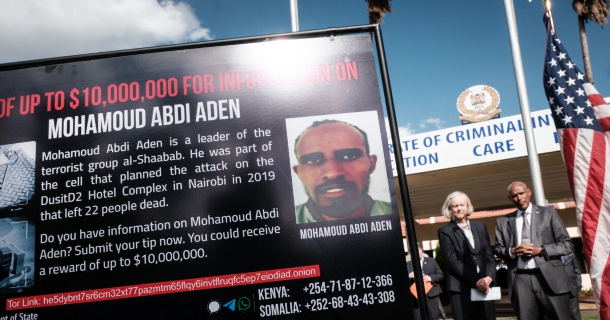 US Offers $10 Million Reward for Mastermind of 2019 Nairobi Terrorist ...
