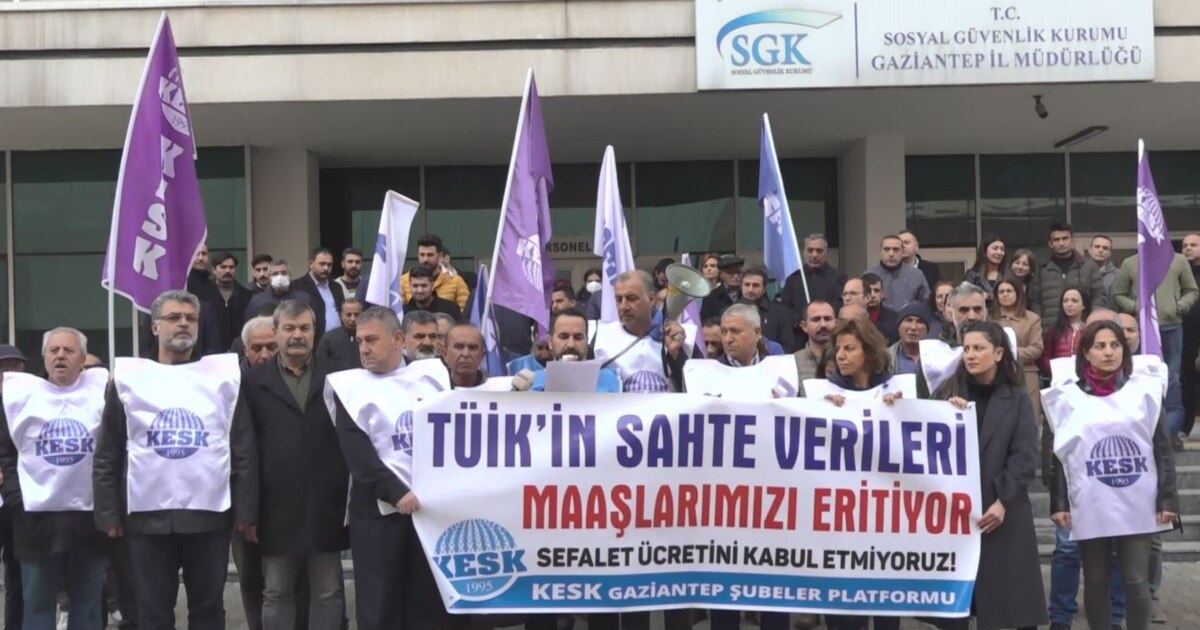 KESK: “Sadaka Değil Emeğimizin Karşılığını İstiyoruz’’
