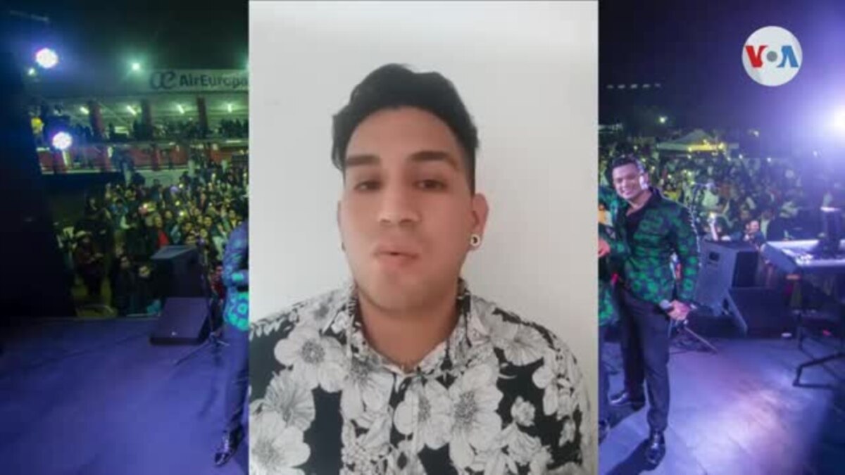 Edward Cáceres, migrante venezolano